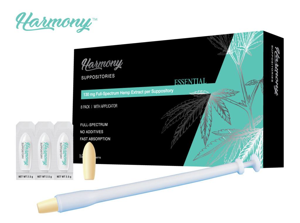 Harmony™ Hemp Extract Suppository – Atrium Scientific Group, Inc.